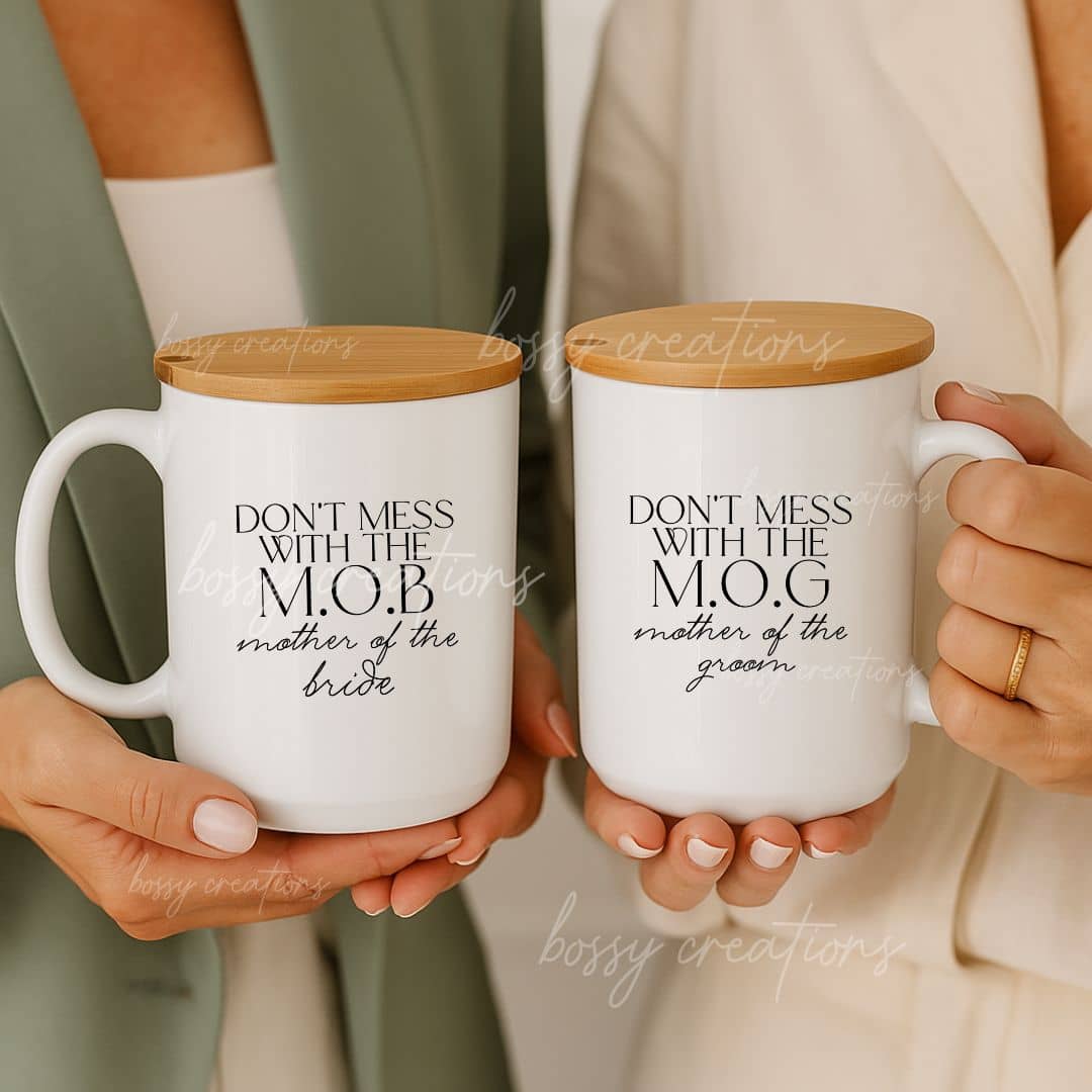 Mother of The Bride / Groom Coffee Lover Jumbo Box – Bossy Creations