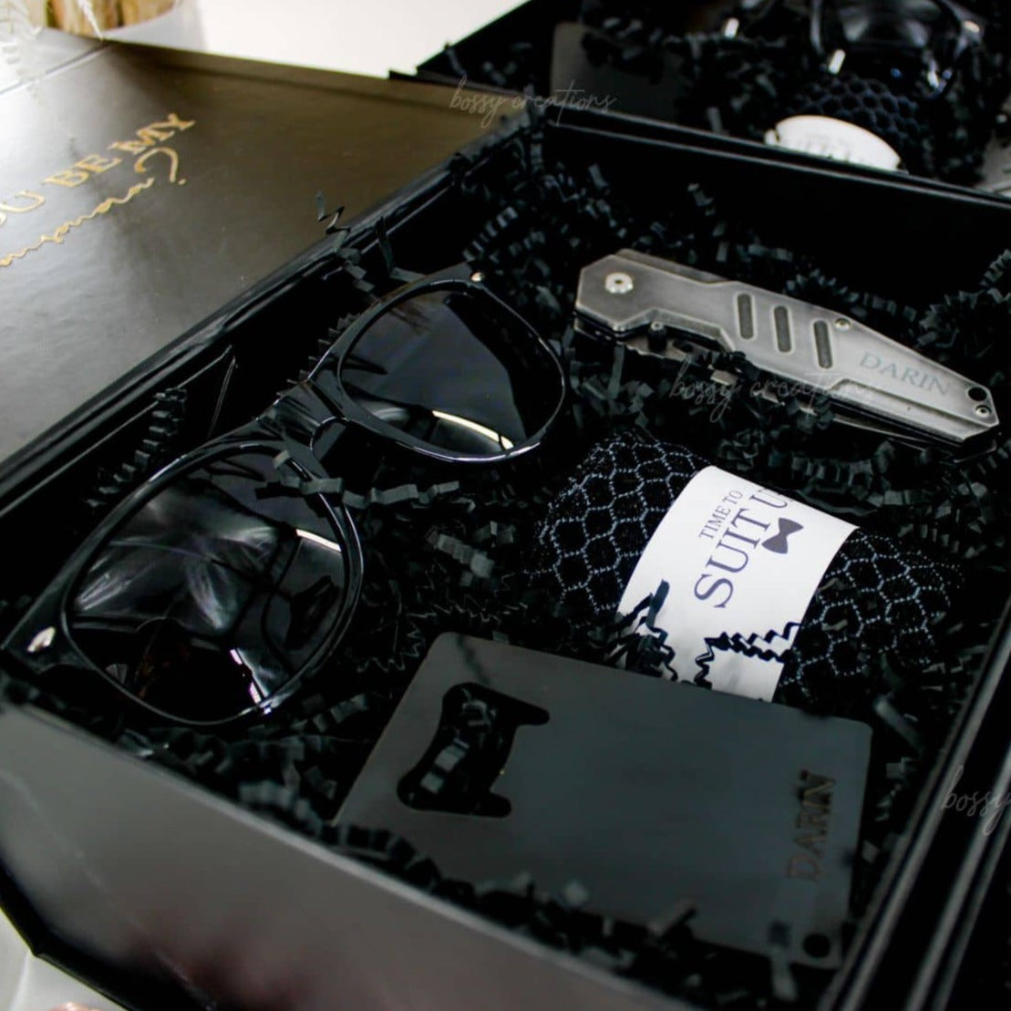 "Suit Up" Men's Gift Box – Bossy Creations