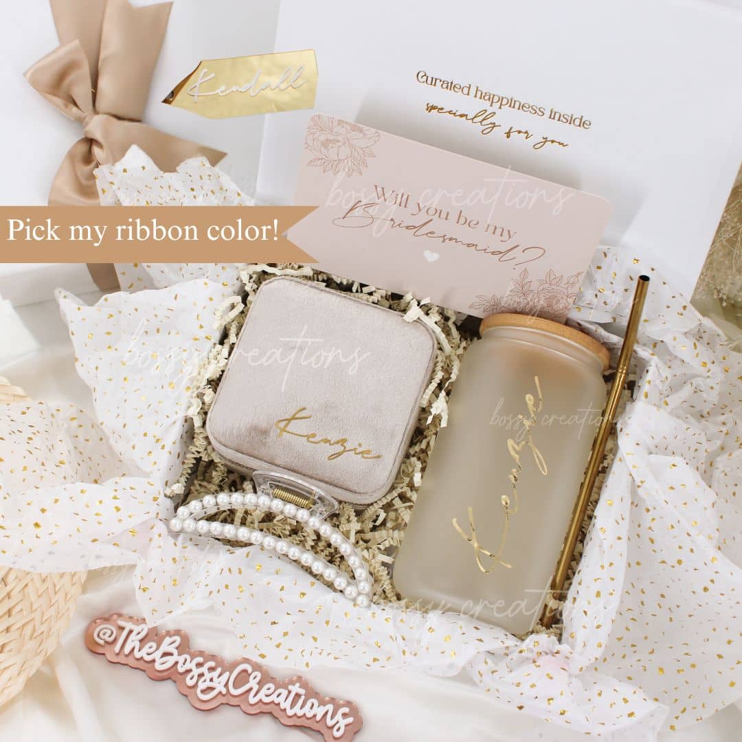 Bridesmaid & MOH Gift Boxes – Bossy Creations